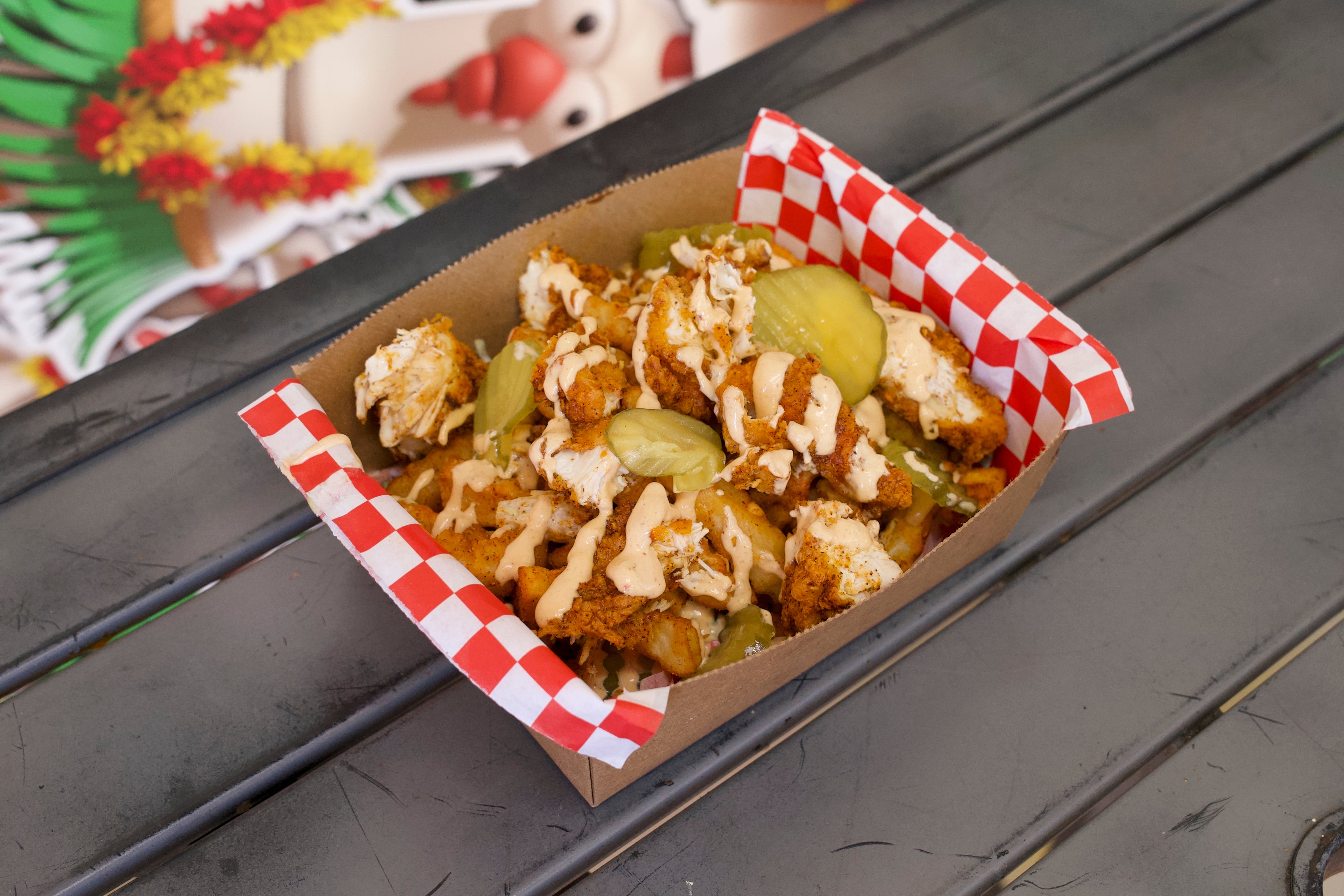 Loaded Luau Fries | Hawaiian Hot Chicken